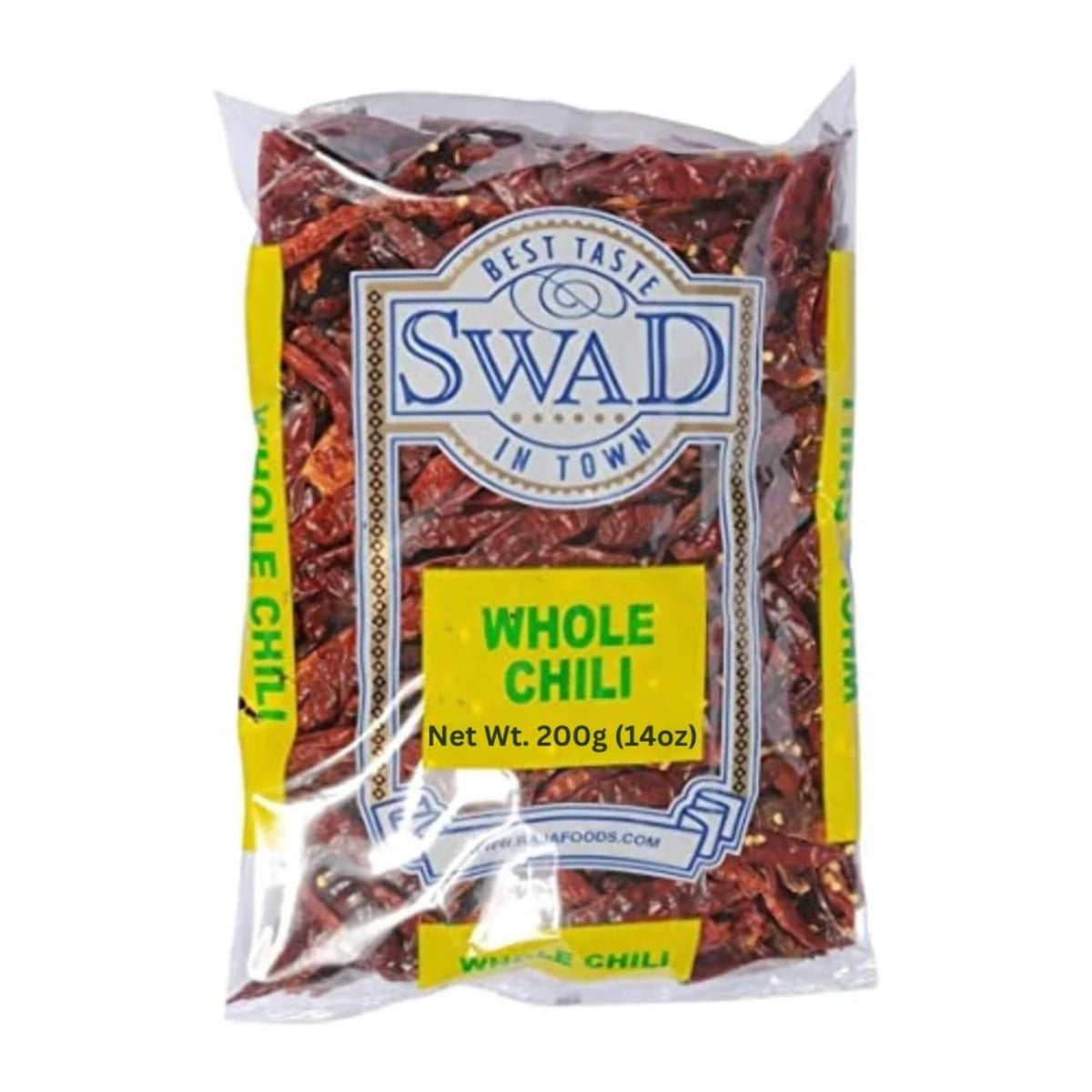 Swad Whole Red Chilli 200g – WORLD FOOD & MEAT MARKET