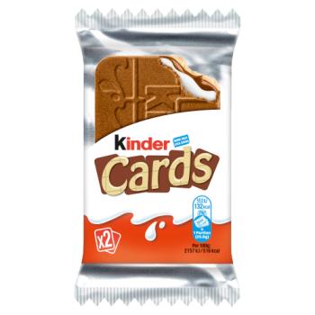 Kinder Card Chocolate Waffer 25.6gm – WORLD FOOD & MEAT MARKET