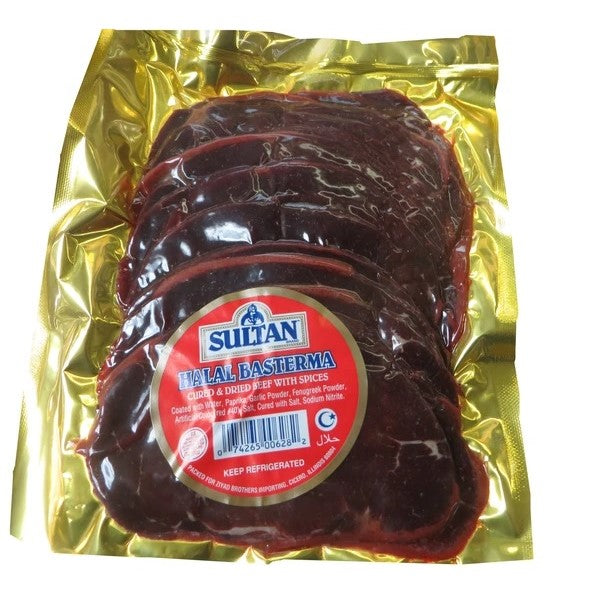 Sultan Halal Basterma 1.7lb – WORLD FOOD & MEAT MARKET